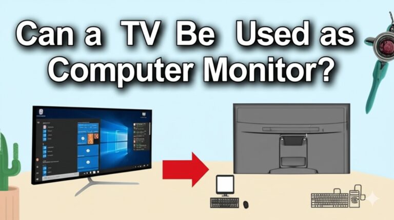 Can a TV Be Used as a Computer Monitor? - Computer Site Engineering